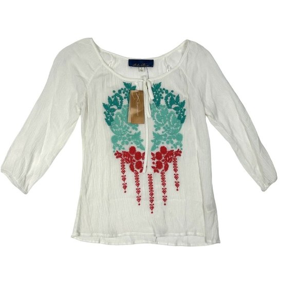 Blue Rain | Tops | Nwt Blue Rain Long Sleeve Light Weight Top With ...